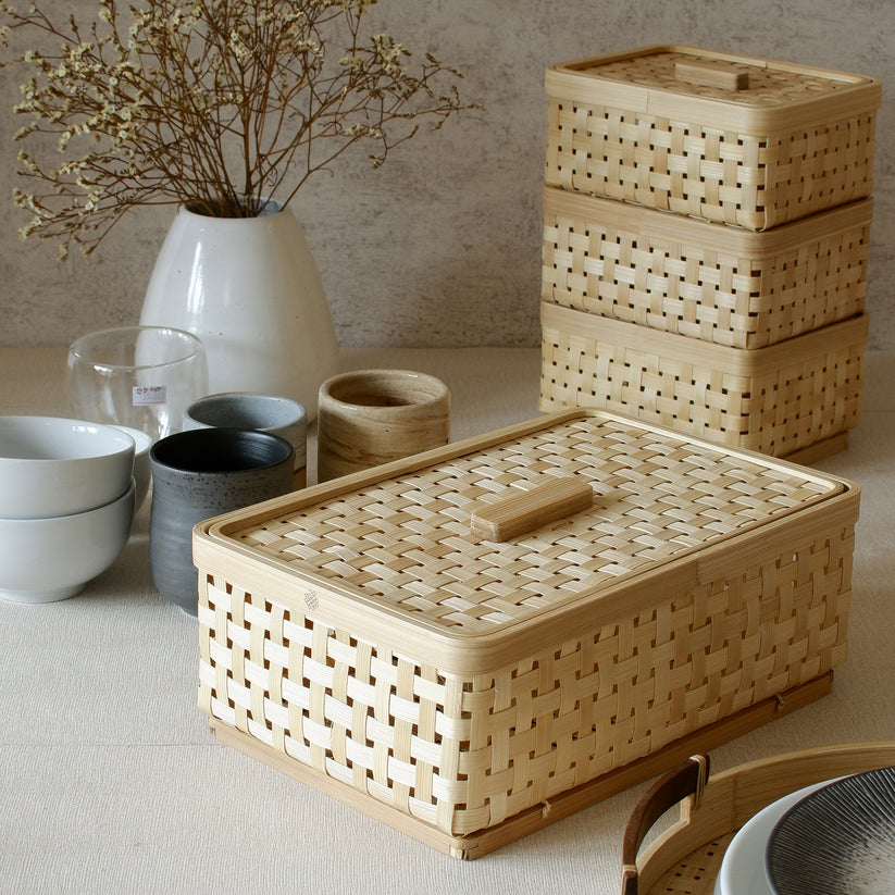 Basic Basket Medium with Lid – Studio Dapur