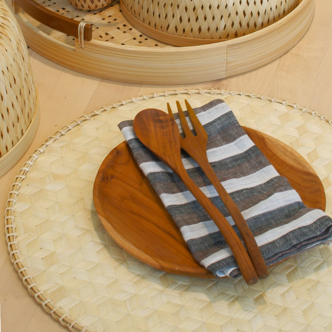 Wooden Spoon & Fork – Studio Dapur